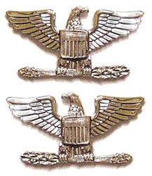 Colonel Officer Rank Insignia (Pair)