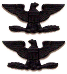 Colonel Officer Rank Insignia Subdued (Pair)