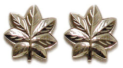 Commander / Lieutenant Colonel Officer Rank Insignia (Pair)