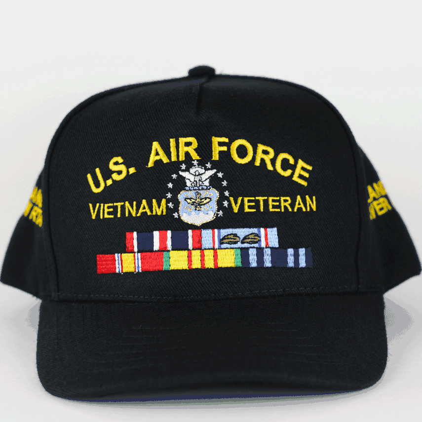 Air Force Custom Cap - Image and Ribbons