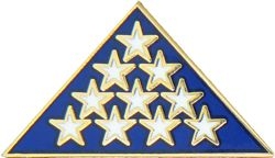 Folded Flag Pin