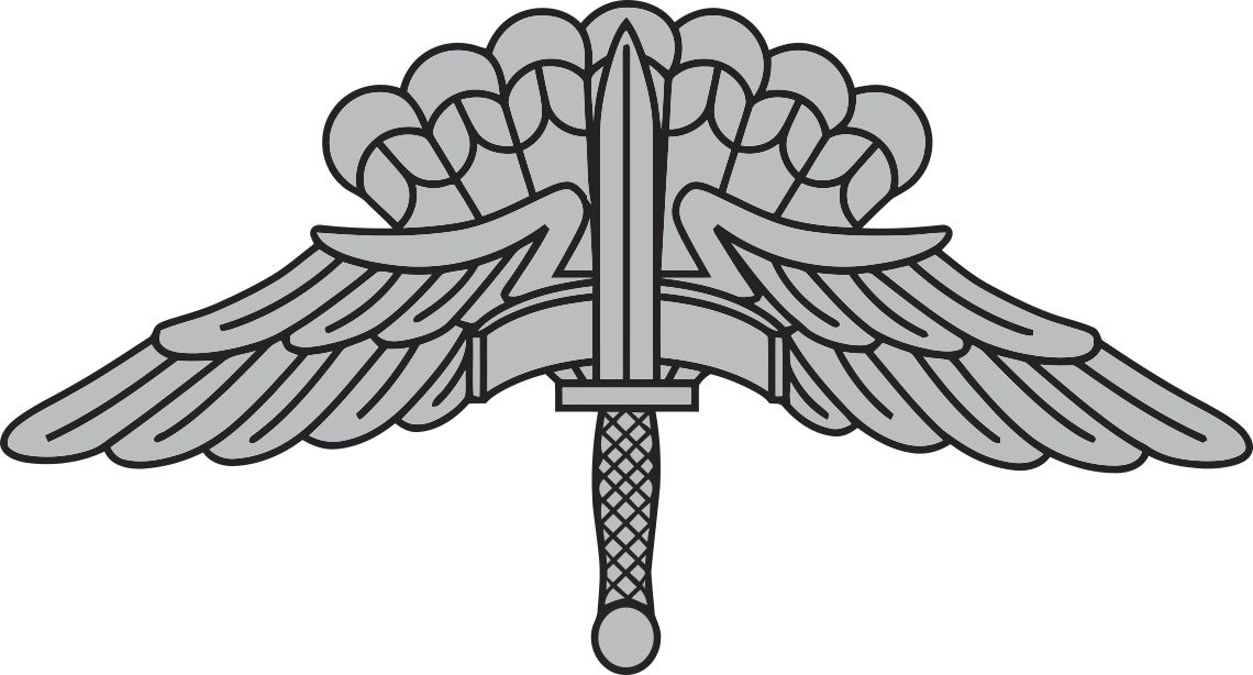 HALO Basic Parachutist Jump Wings Decal, $6.99 at MilitaryVetsPX.com