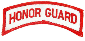 Honor Guard Shoulder Tab