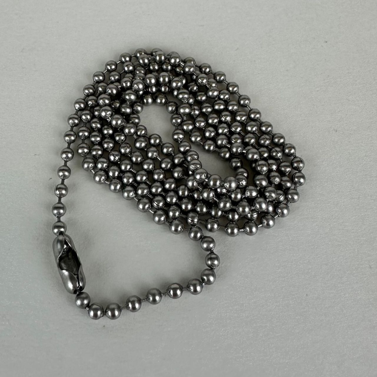 MilitaryVetsPX Long Dog Tag Chain MilitaryVetsPX Long Dog Tag Chain