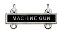 Machine Gun Qualification Bar