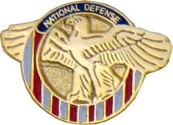 National Defense Pin