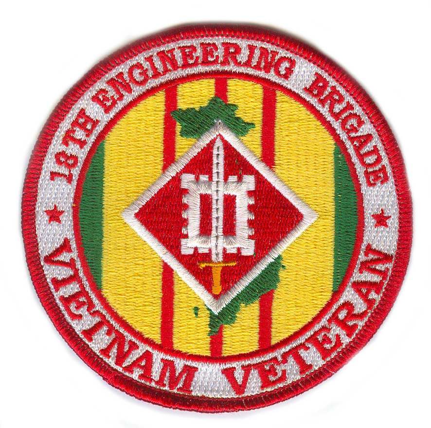 18th Engineer Brigade Vietnam Veteran Patch