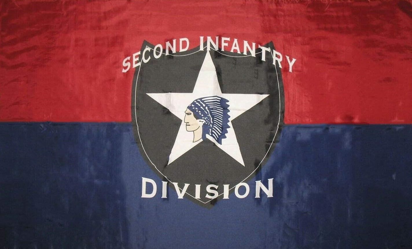 Second Infantry Division Flag (2'x3')