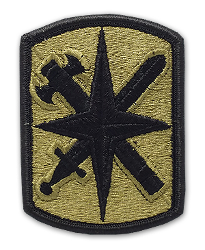 14th Military Police MP Brigade Army OCP Patch Hook Fastener Back, $9.3 ...