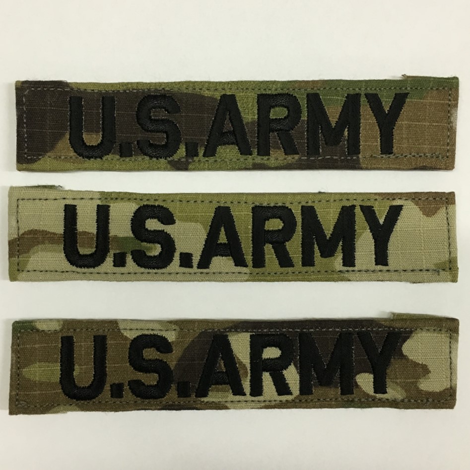 Scorpion W2 OCP Name Tapes for U.S. Army ACU