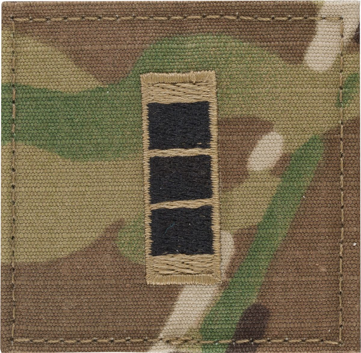 OCP W3 CWO Chief Warrant Officer 3 Rank 2x2 Hook Fastener Back
