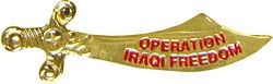 Operation Iraqi Freedom Pin