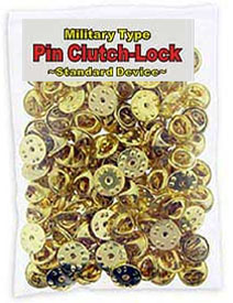 Military Clutch Back Fasteners