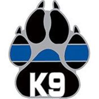 Police K9 Paw Pin