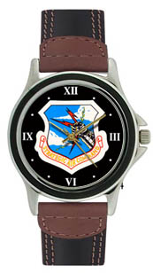 Strategic Air Command Watch With Leather Band