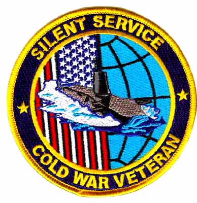 Submarine Silent Service Cold War Veteran Patch