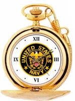 U.S. Navy Gold Pocket Watch