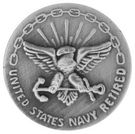 Official Discharge & Retirement Lapel Pins