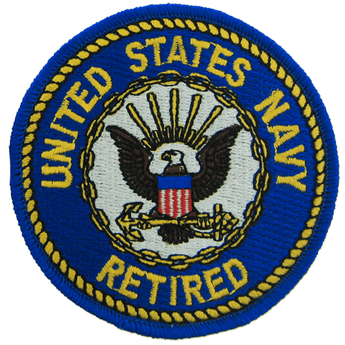 U.S. Navy Retired Patch