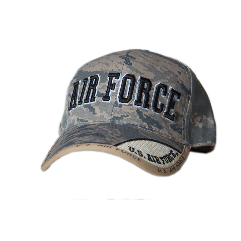 MilitaryVetsPX.com US AIR FORCE TEXT LOGO DIGITAL PIXEL SERVICE CAP AIR ...