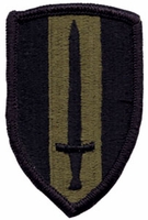 US Army Vietnam Subdued Regulation Military Patch
