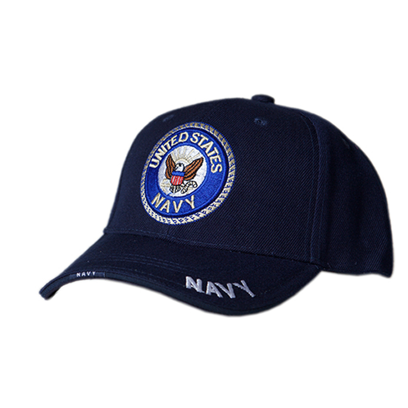 US Navy Logo Baseball Hat, $16.95 at MilitaryVetsPX.com