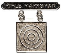 USMC Rifle Marksman Badge