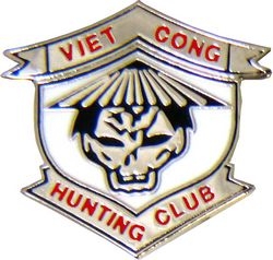 Viet Cong Hunting Club Pin