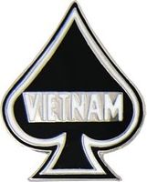 Vietnam Spade Pin