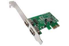 2-Port IEEE 1394A FireWire PCI Express Card - Firewire Controllers