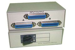 2-Way Centronics 36-Pin Manual Switch Box - Printer / Data Switch