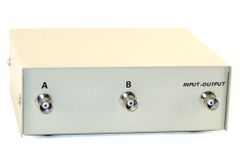 2-Way Coaxial BNC Switch Box, P/N: AB-BNC - Printer / Data Switch