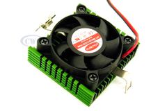 586 Socket-7 CPU Cooling Fan, Low Profile - Socket-7 586 CPU Cooler