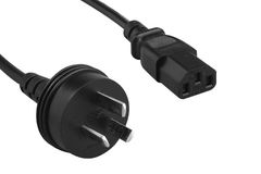 Argentina Power Cord, IRAM 2073 / IEC-60320-C13, 6-Foot - External ...