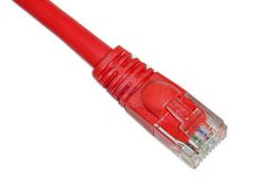 Cat-5e Networking Cable, 100' - Red - 100' Cat-5e Networking Cables