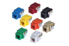 CAT6 Keystone Jack - Blue Color - Keystone Jacks