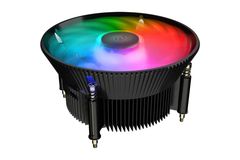 CoolerOne AM4 Ryzen ARGB Cooler with Anodized Black Aluminum Fins ...