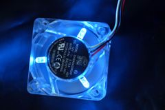Intel DASA0420R2M 40x40x20MM Blue LED Fan - 40mm Fan