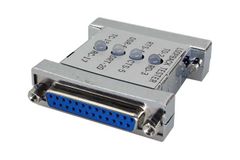 DB25 Male to Female Loopback Tester 4-LED - Tools & Testers