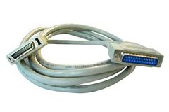 DB25M/HPCN36M, DB25 Male to Half Pitch Centronics 36 Male Printer Cable ...