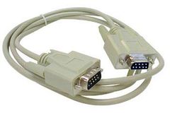DB9M/DB9M, Straight thru Pin-out Serial Cable, 15-Foot - Serial Cables ...