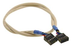 Front Panel to Motherboard 9-Pin Header Audio Cable - Audio/Video Cables