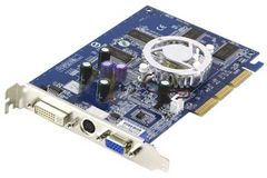 Geforce FX5200 256MB AGP Video Card with DVI / VGA - Video Cards