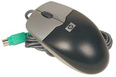 HP PS/2 3-Button Optical Mouse - Keyboards & Mice