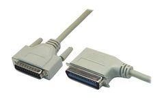 IEEE 1284 Bi-Direction Right Angle Printer Cable, 10Ft - Parallel ...