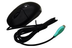 Logitech M-SBF96 Optical Black PS/2 Mouse - Keyboards & Mice