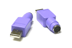 MD6F/USB-AM, PS/2 Keyboard to USB Port Converter - PS2 Keyboard / Mouse ...