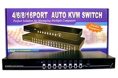 MPC87171 Auto 8-Port KVM Switch, Rackmountable, Audio, OSD ...