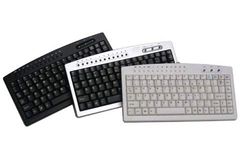 PS2 Multimedia Mini Keyboard - White Color - Keyboards & Mice