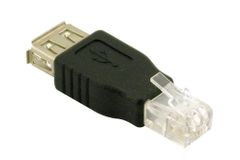 RJ11 to USB A Female Adapter - Phone Line / Modular Cables & Accessories